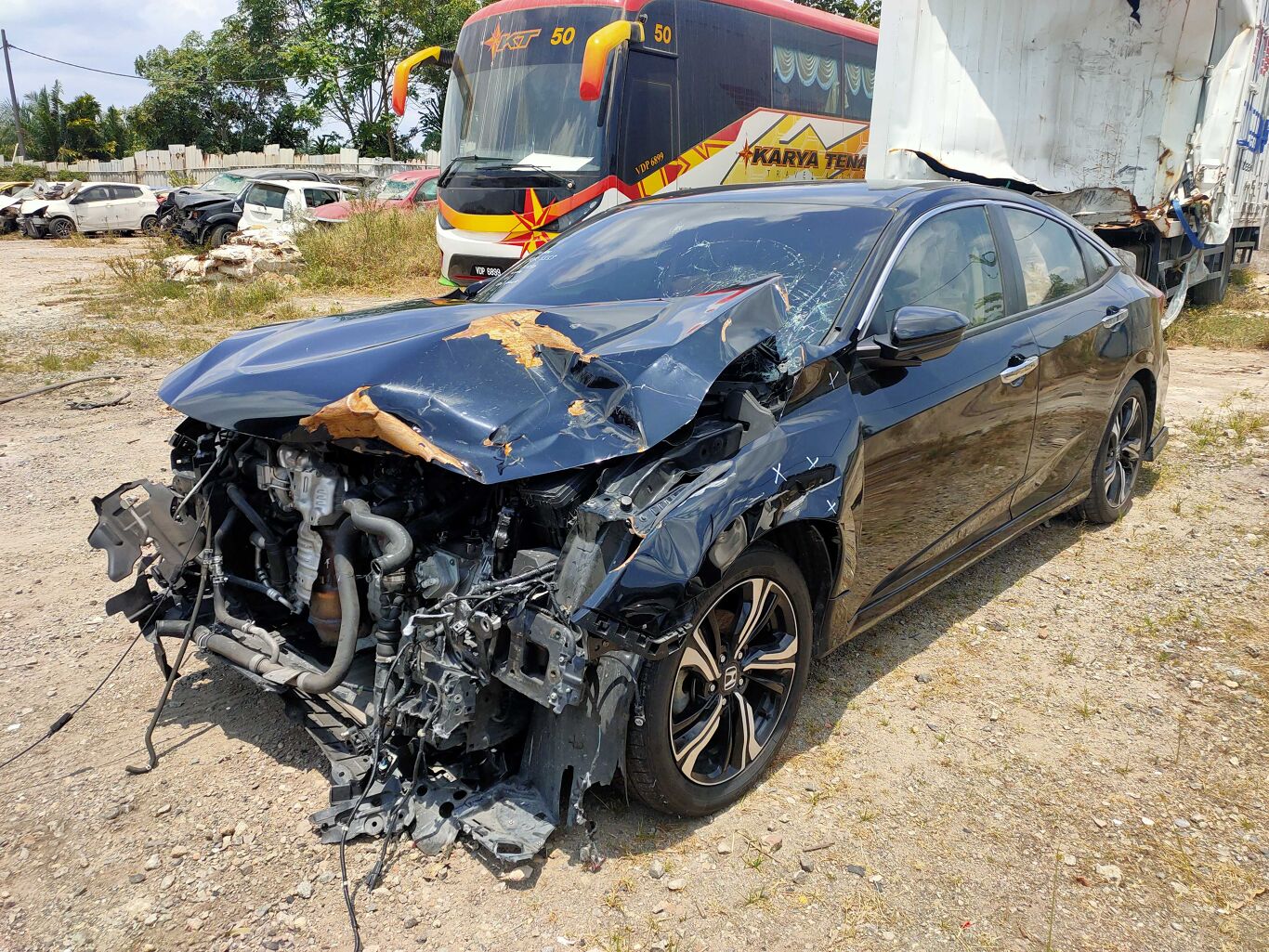 2016 HONDA CIVIC Wreck - Pickles Auctions buy industrial, cars, and salvage